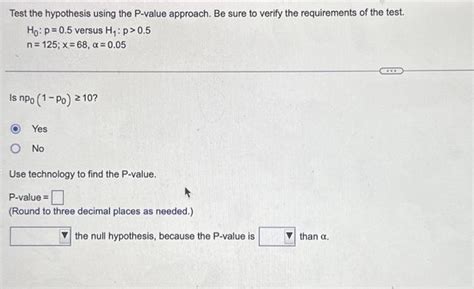Solved Test The Hypothesis Using The P Value Approach Be Chegg Com