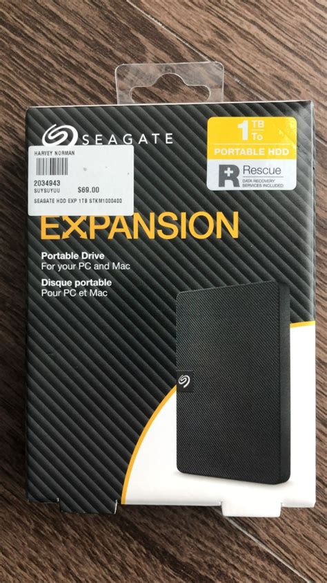 Seagate Portable Hard Drive Computers Tech Parts Accessories Hard Disks Thumbdrives On