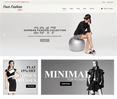 Top 5 Woo Commerce Best Responsive WordPress Themes