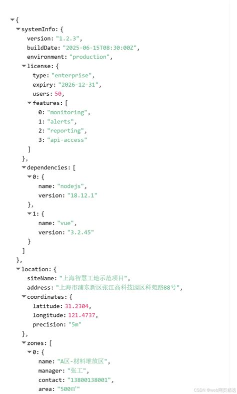 Vue Json Viewer 页面展示json数据 Csdn博客