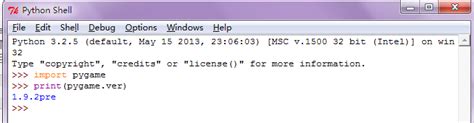 如何在windows系统安装pygame pygame 1 9 2 a0 win32 py3 2 msi csdn博客