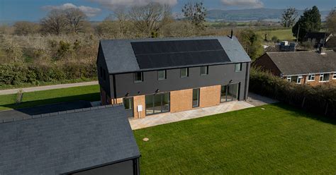 Contemporary Design Using Cladco Signature Composite Cladding In Charcoal
