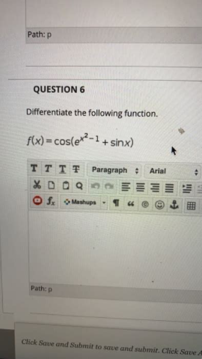 Solved Pathp Question 6 Differentiate The Following