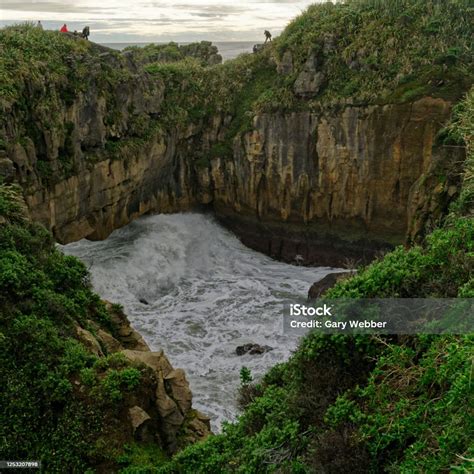 푸나카이키 그레이머스 웨스트 코스트 사우스 아일랜드 뉴질랜드의 팬케이크 록스 바다에 대한 스톡 사진 및 기타 이미지 바다
