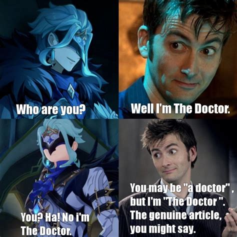 How Do You Think A Confrontation Between Dottore And The Doctor Dr Who