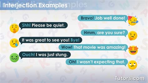 Interjection Examples Sentences
