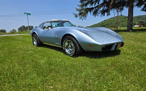 Light Blue Corvette Stingrey