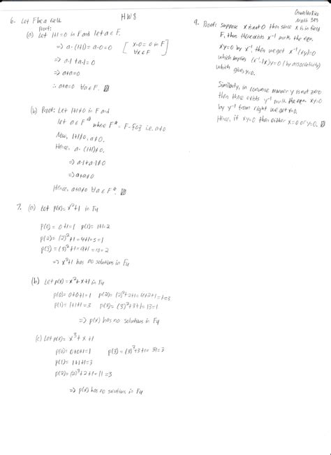 Math 393 Hw 8 Homework Osualdo Rico Hw8 Math 393 6 Let Fbea Field
