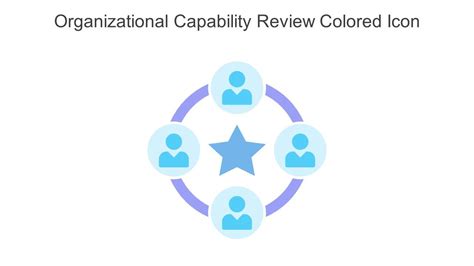 Organizational Capability Review Colored Icon In Powerpoint Pptx Png