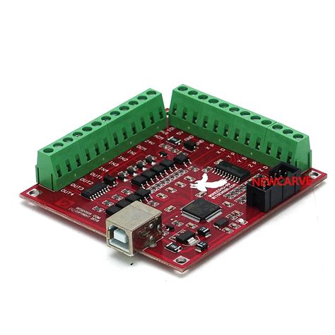 Cnc Usb Mach3 100khz Breakout Board 4 Axis Interface Driver Motion Controller Digilog Pk