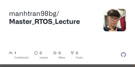 Github Manhtran Bg Master Rtos Lecture