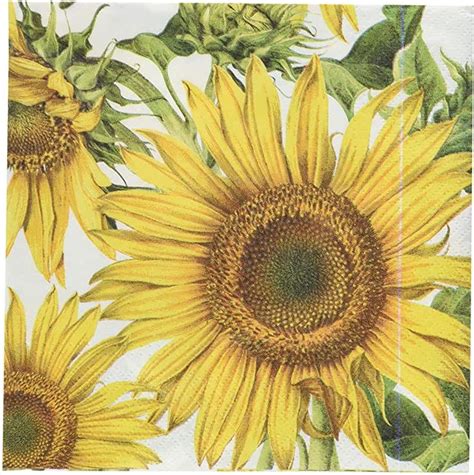 Sunflower Paper Napkins