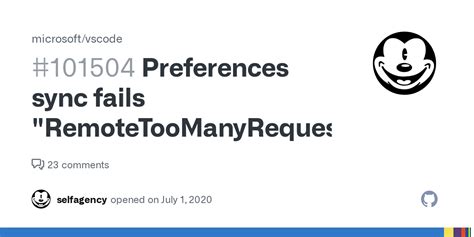 Preferences Sync Fails Remotetoomanyrequests · Issue 101504