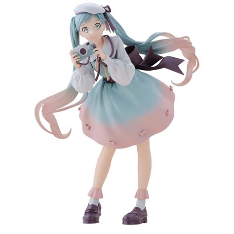 Hatsune Miku Holiday Camera Figure Jb Hi Fi