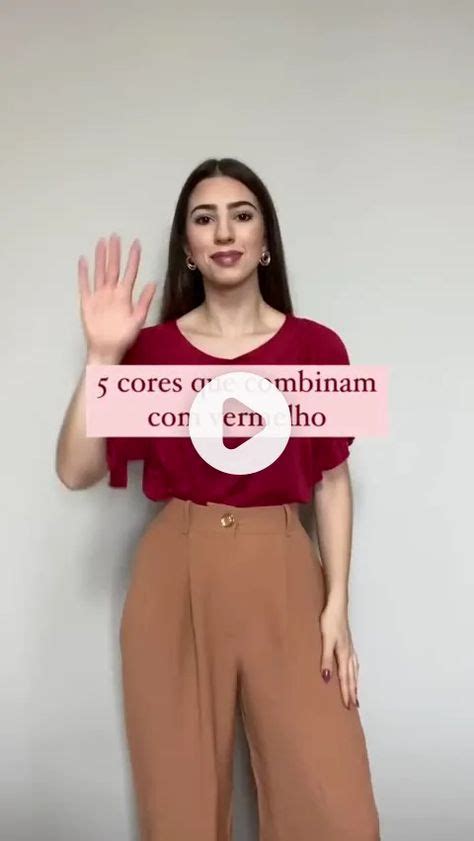 Cores Que Combinam Com Vermelho