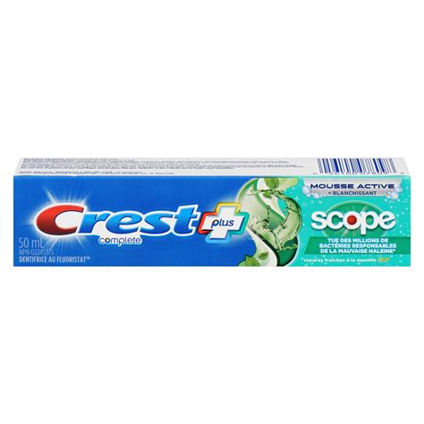 Crest Complete Whitening Scope Minty Fresh Toothpaste 50 Ml Giant Tiger
