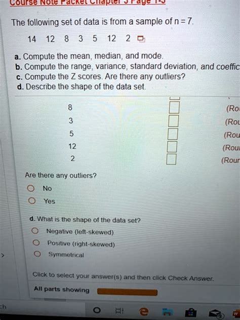 Variance And Standard Deviation