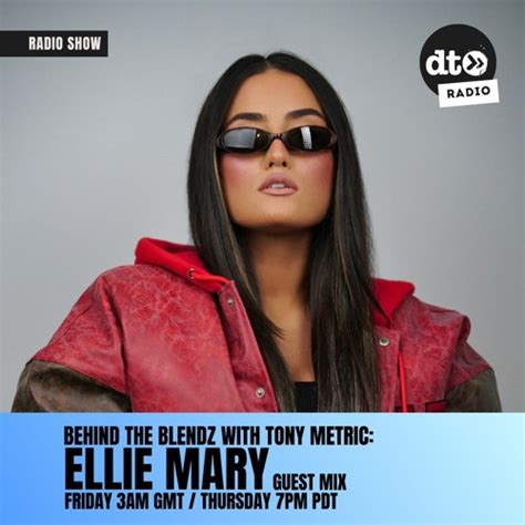 Stream Behind The Blendz 008 By Tony Metric With Guest Mix By Ellie Mary By Data Transmission