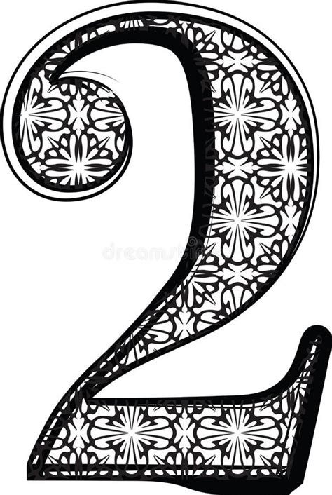 Fashion Font Number 2 Stock Vector Illustration Of Fashion 102182965 Fashion Font Number 2 Stock Vector Illustration Of Fashion 102182965