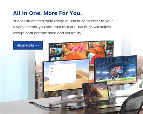 High Performance USB Hubs And Docking Stations YUANSHAN