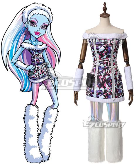 Abbey Bominable Wig Halloween Costume Wigs Monster High Fancy Dress