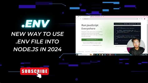 How To Use Env Files In Nodejs Environment Variables Setup Guide 2024 Youtube