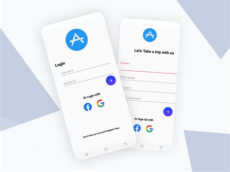 Login Design App On Behance