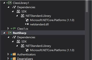 No Netstandard Dll Reference When Targeting Netstandard Issue Dotnet Standard Github