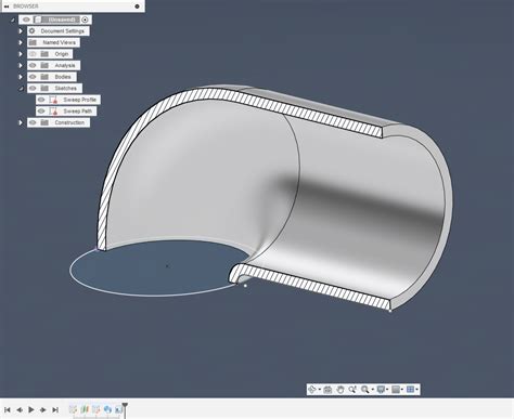 solved lofting over sharp radius autodesk community