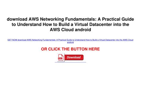 Ppt Download Aws Networking Fundamentals A Practical Guide To Understand How To Bui