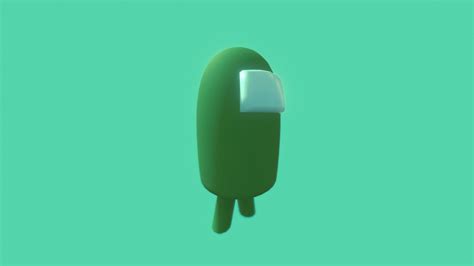 Green Among Us Download Free 3d Model By Unkown2501 8d342b9 Sketchfab