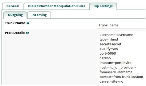 Migration Of Sip Trunk To Pjsip Providers Freepbx Community Forums