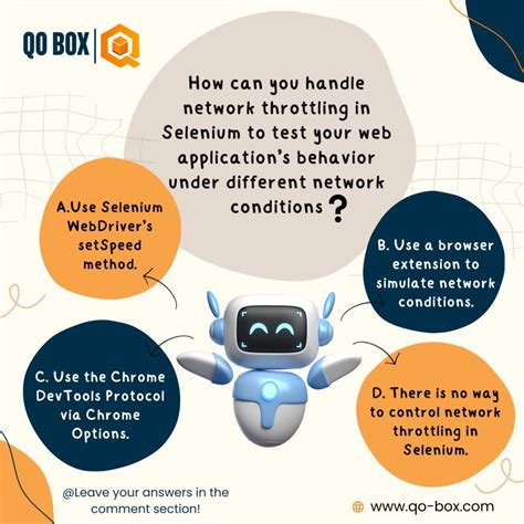 Qo Box On Linkedin Networkthrottling Selenium Testingtips