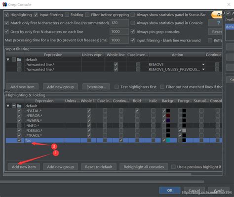 Idea日志插件 Grep Console 如何自定义使用 图文教程grep Console自定义表达式 Csdn博客