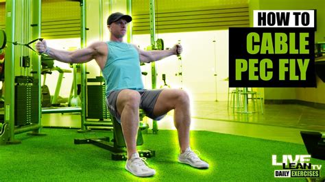 How To Seated Cable Pec Fly Youtube