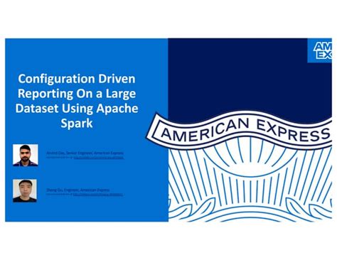 Configuration Driven Reporting On Large Dataset Using Apache Spark Ppt