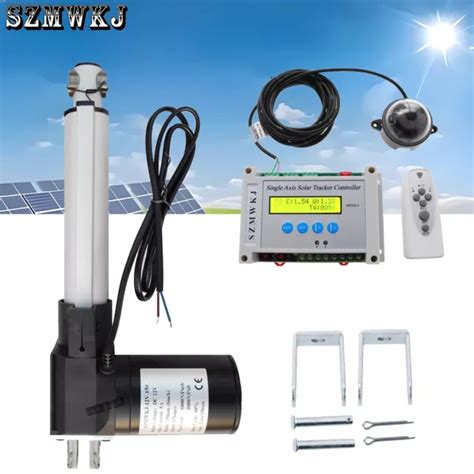 6000n Single Axis Solar Tracker Kit W Dc 6 Linear Actuator Tracking
