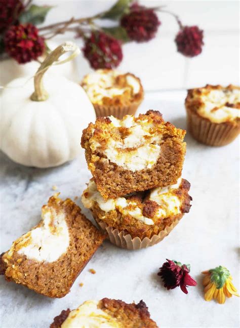 Keto Pumpkin Muffins With Cream Cheese Clean Keto Lifestyle
