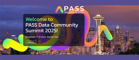 Pass Data Community Summit 2025 Seattle