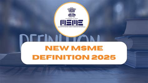 Msme Definition Revision 2025 Ixambee