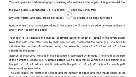 Solved You Are Given An Undirected Graph Consisting Of N Chegg