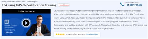 Top 10 Robotic Process Automation Rpa Course In India Analytics Jobs