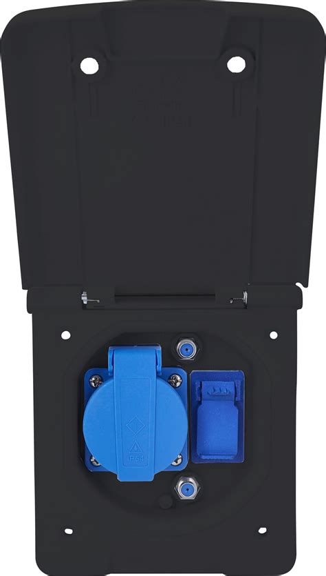 Schwabe Caravan Voortent Multifunctioneel Stopcontact Incl 1x 230 V Wandcontactdoos Met