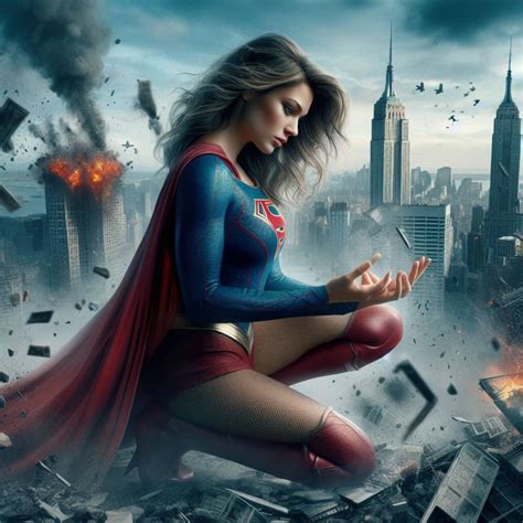 Supergirl Ai Art By Evandromarquesamv On Deviantart