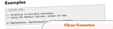 10 JQuery Word Text Counter Plugins SitePoint