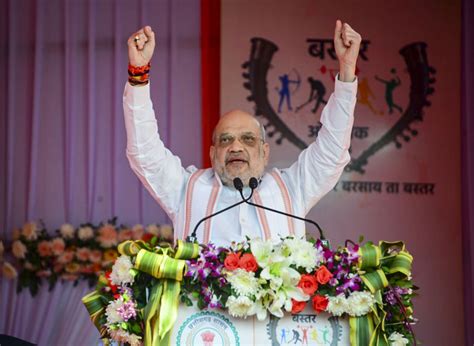 Give Up Arms Or Face Strong Action Amit Shah To Naxals