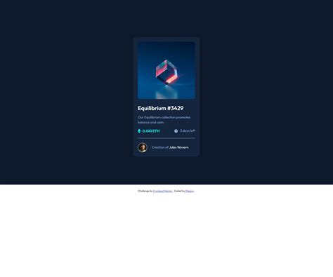 Github Efezinoidisinft Preview Card Frontend Mentor Challenge