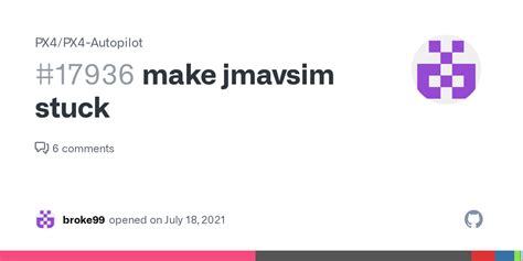 Make Jmavsim Stuck Issue PX PX Autopilot GitHub