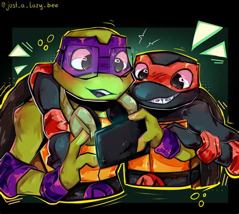 Donnie And Mikey By Maja Thehoneybee On Deviantart