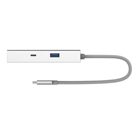 USB3 1 Type C Aluminium Multi Port Hub שניידר מחשבים Y 9117